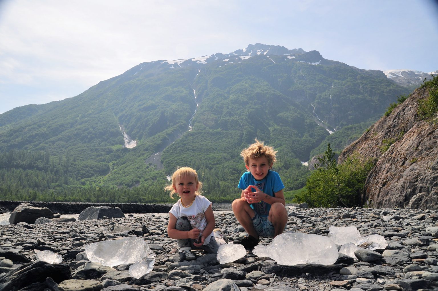 Alaska With Kids: Exit Glacier, The Most Accessible in the US - Grazy Goat